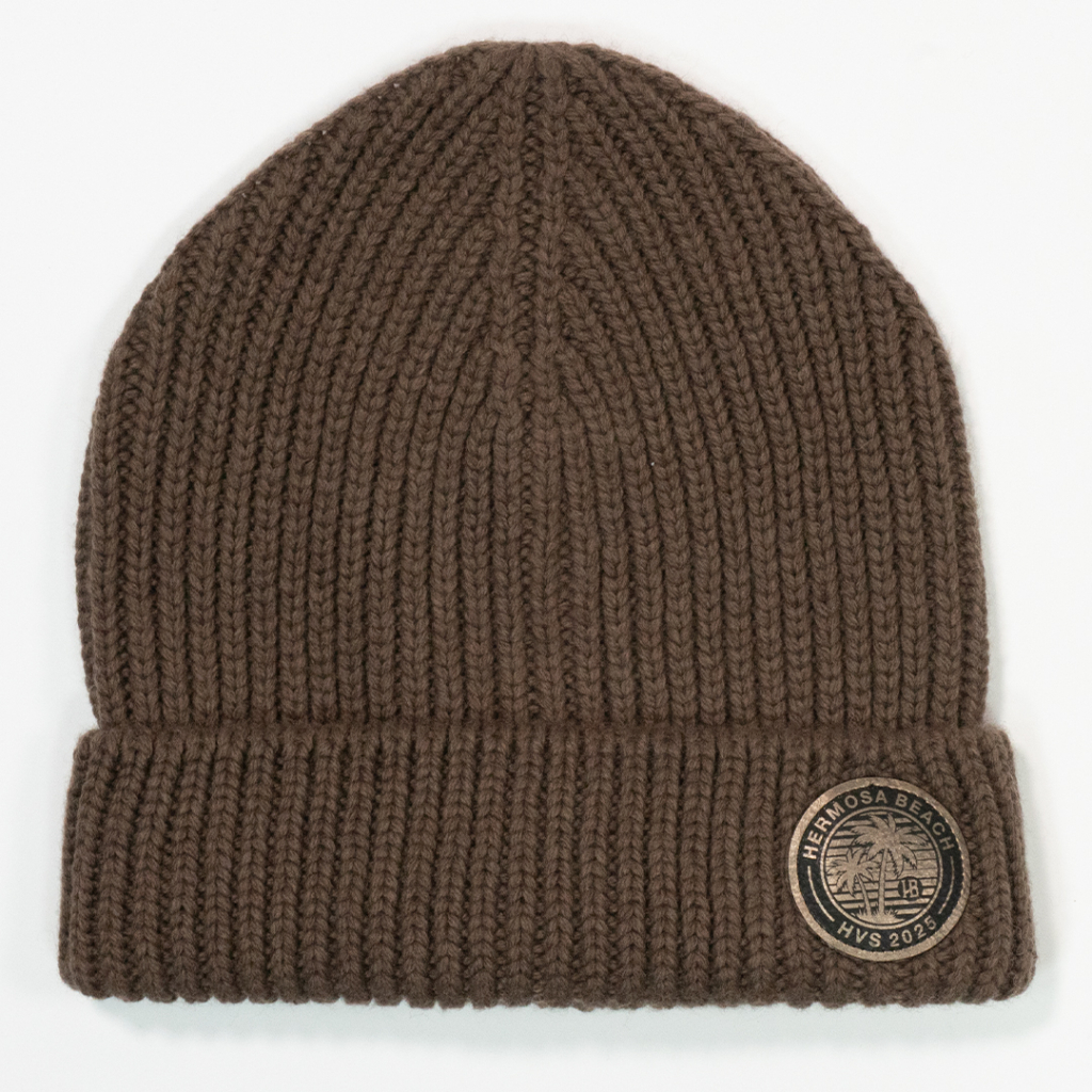 Hats: Hermosa Beach Brown Woven Beanie – Hermosa View & Valley Parent ...
